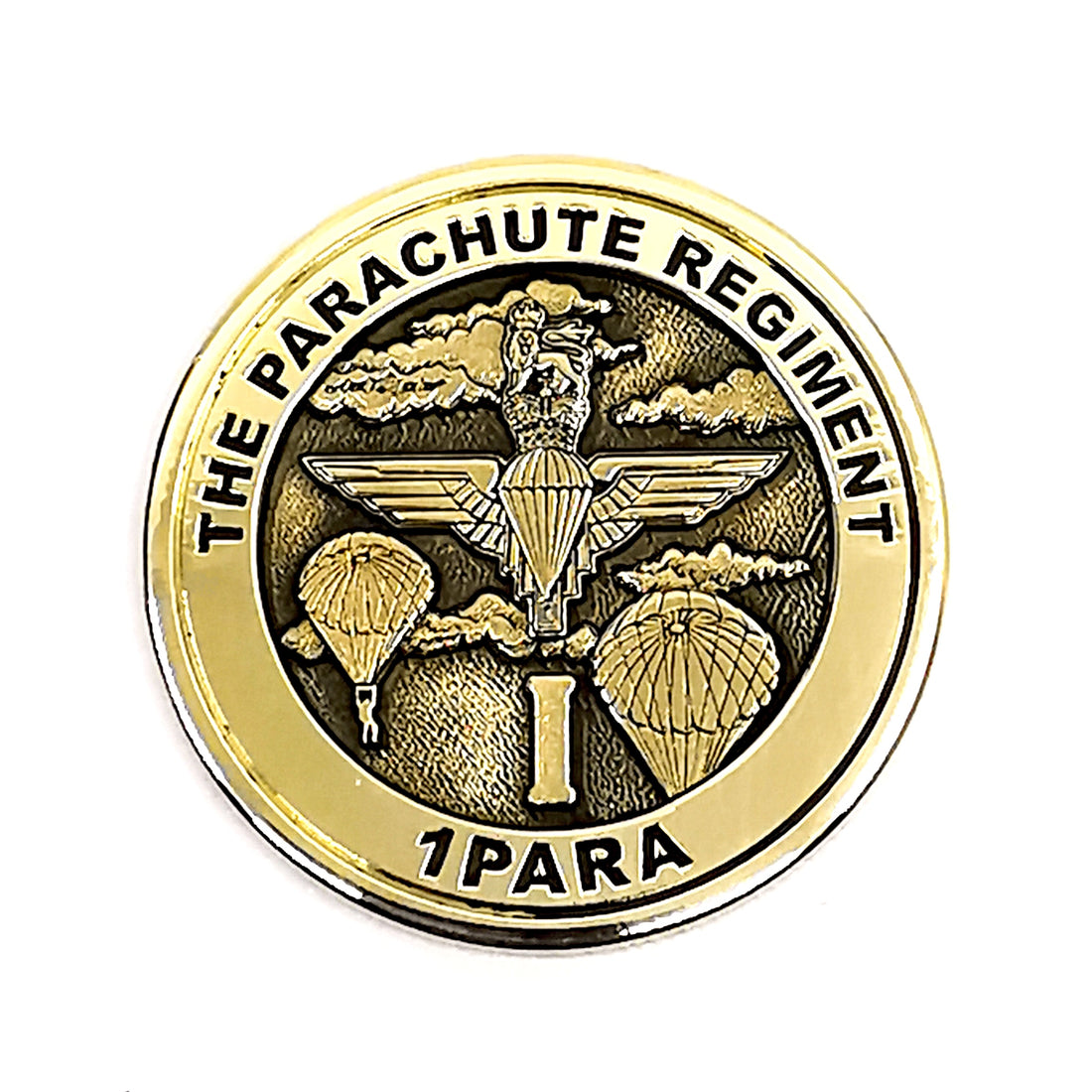 Custom Engraved Solid Brass Challenge Coin