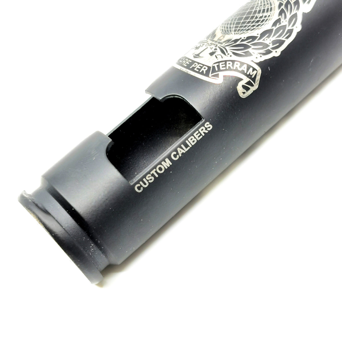 Matt black 20mm Cannon Shell Bottle Opener